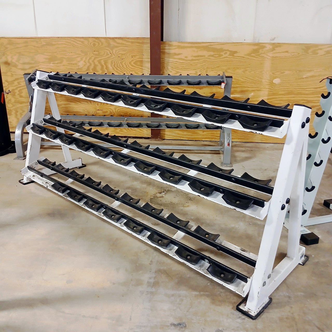 Atlantis Three Tier Pro-Style Dumbbell Rack