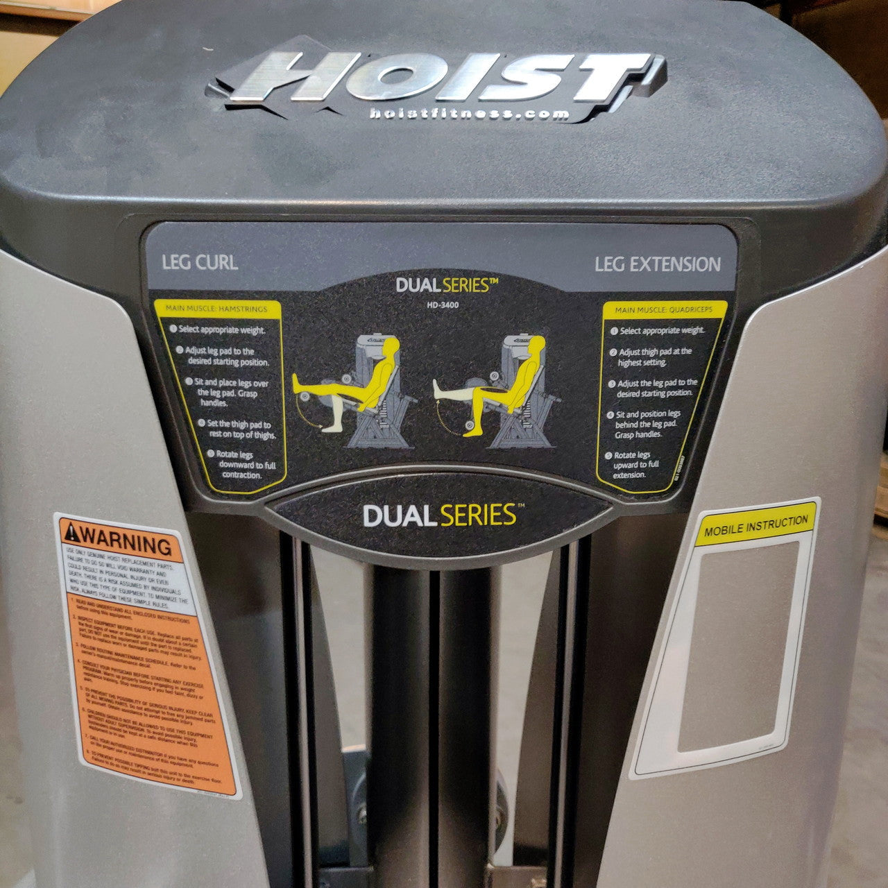 Hoist Leg Curl/Extension Combo