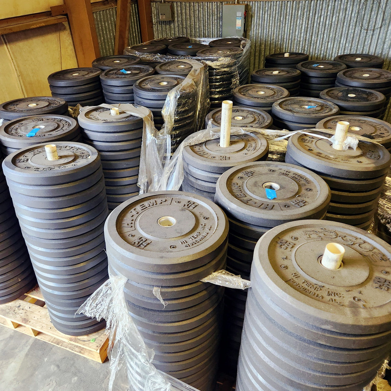 LIQUIDATION NEW Crumb Bumper Plates Olympic Weights (Blem)