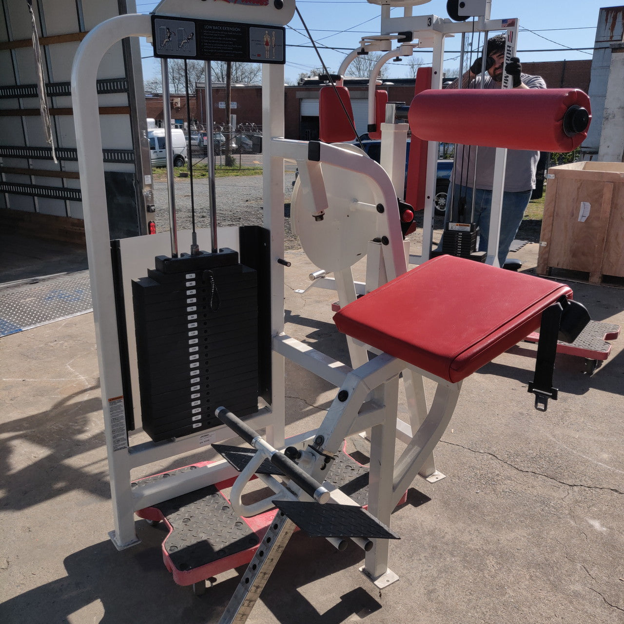 Life Fitness Pro1 Low Back Extension