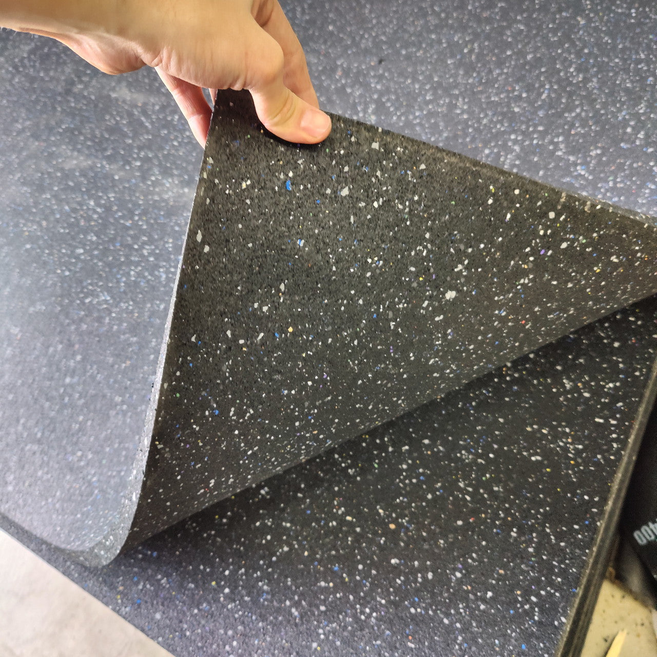 NEW Hammer Clad 3/4" Premium Rubber Gym Flooring Mats and Rubber Mats