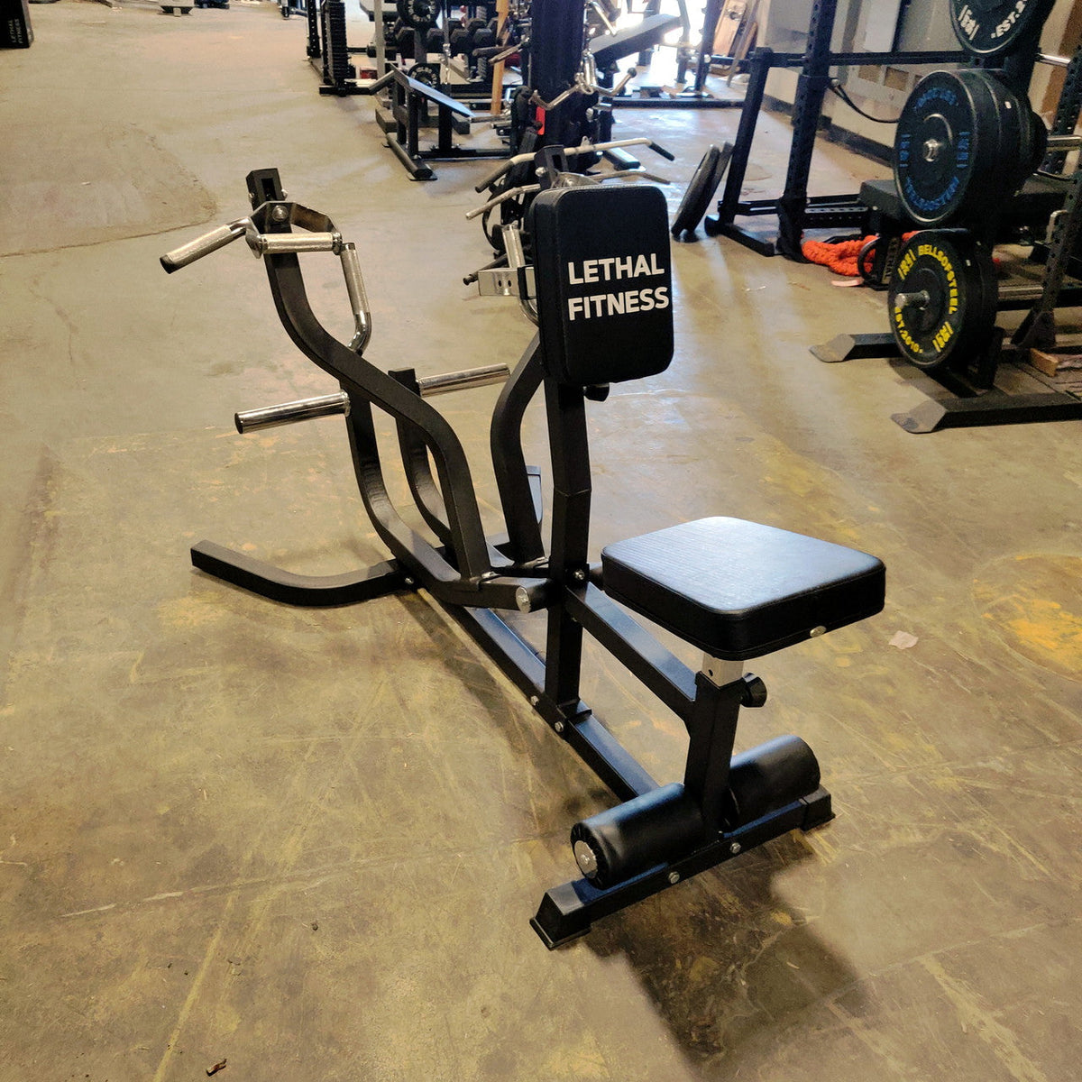 NEW LETHAL FITNESS Chest Supported Row Machine Unilateral Plate Loaded