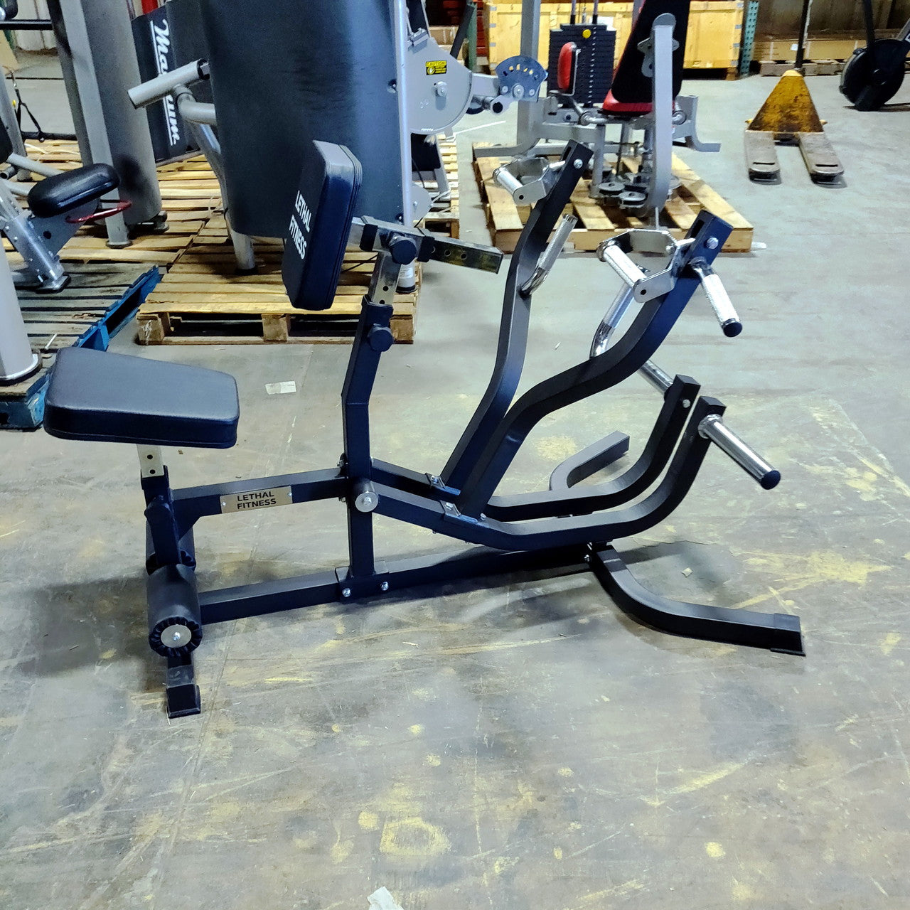 NEW LETHAL FITNESS Chest Supported Row Machine Unilateral Plate Loaded NEW LETHAL FITNESS Chest Supported Row Machine Unilateral Plate Loaded