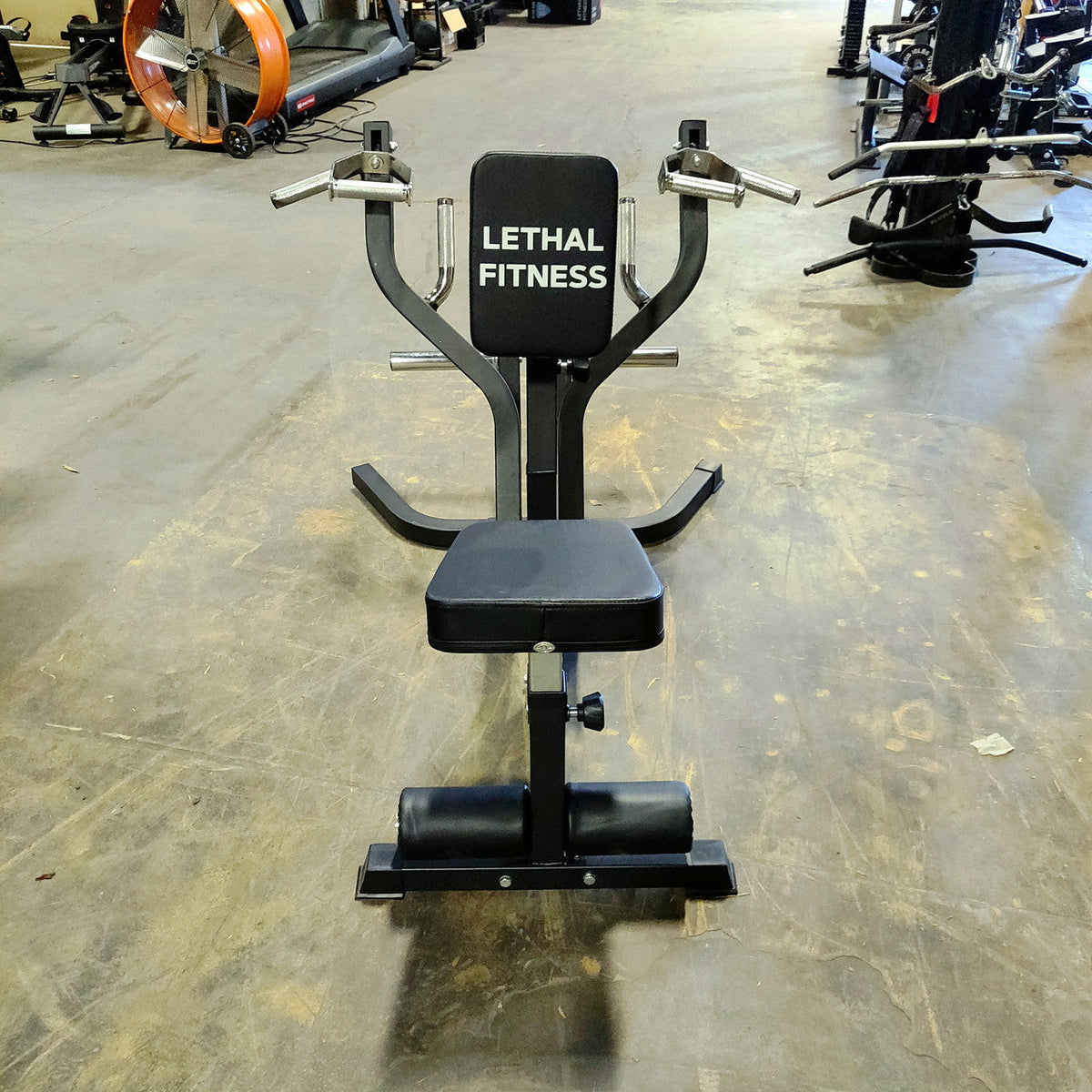 NEW LETHAL FITNESS Chest Supported Row Machine Unilateral Plate Loaded