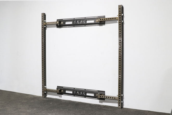 NEW Wall Mount Squat Rack with Stringers