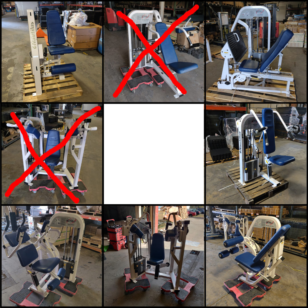 Nautilus Nitro Package Deal 6 Pieces of Strength Equipment