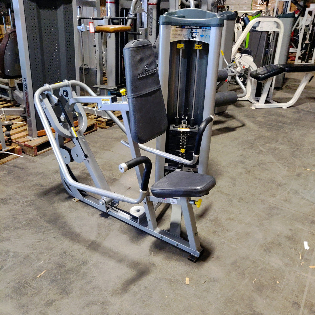 Nautilus Vertical Chest Press Nautilus Adjustable Steel Series