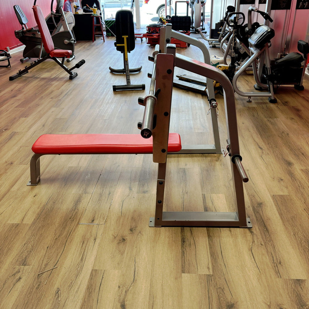 Precor Benchpress Setup