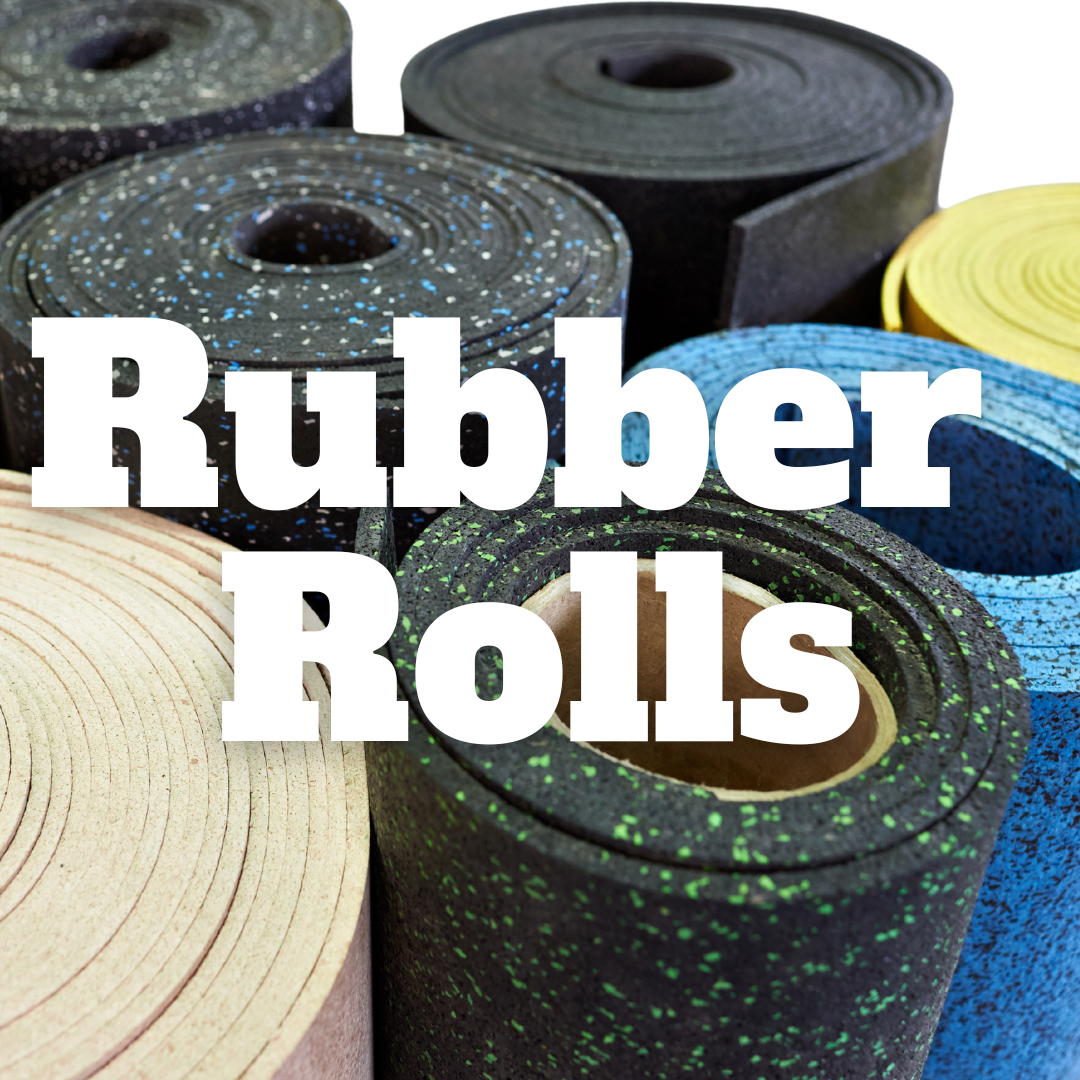 NEW ROLLS - Hammer Clad Premium Rubber Gym Rolls Gym Flooring
