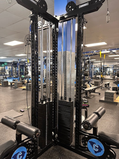 Sorinex Lat Pulldown/Row and Functional Trainer Combo Unit 3 Stack