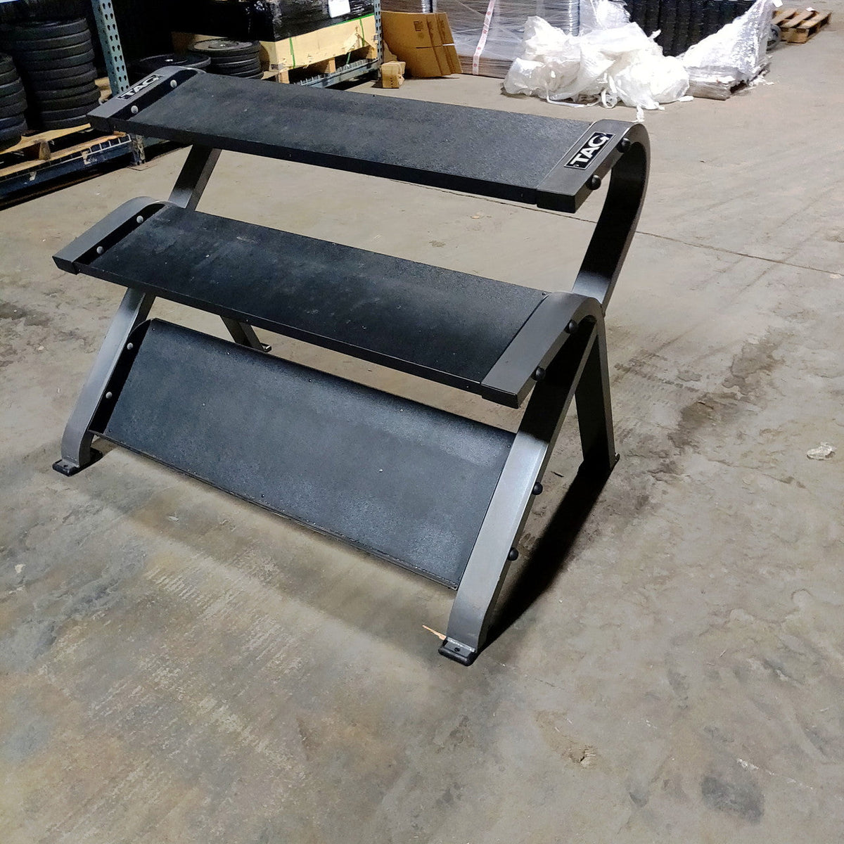 TAG 3-Tier Dumbbell Rack and Weight Holder