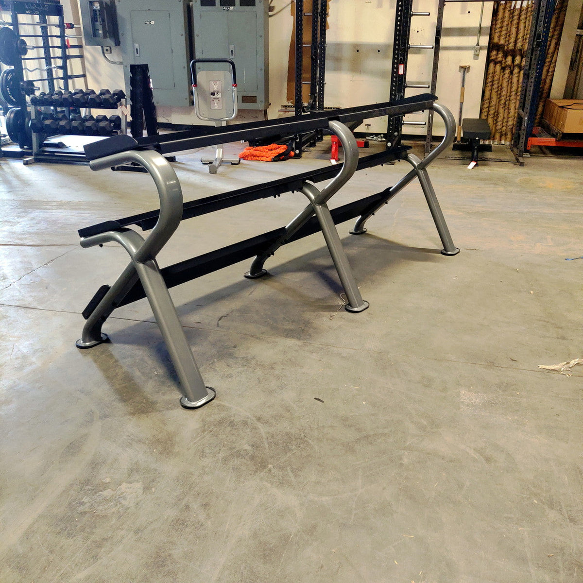 TKO 3 Tier Dumbbell Rack for 5-100lb Dumbbells and MORE