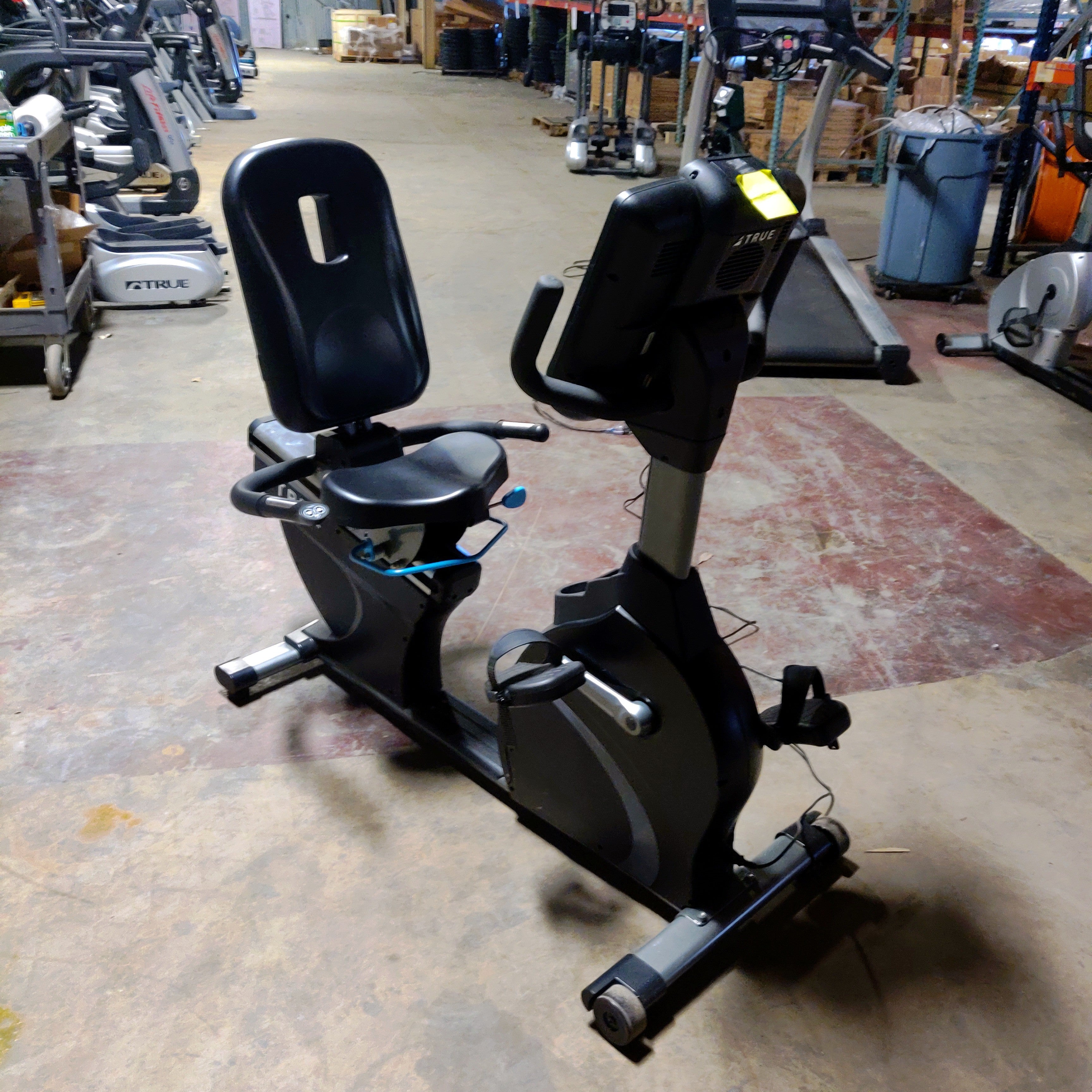True Recumbent Bike With Interactive Digital Console Screen Rc900 Mode