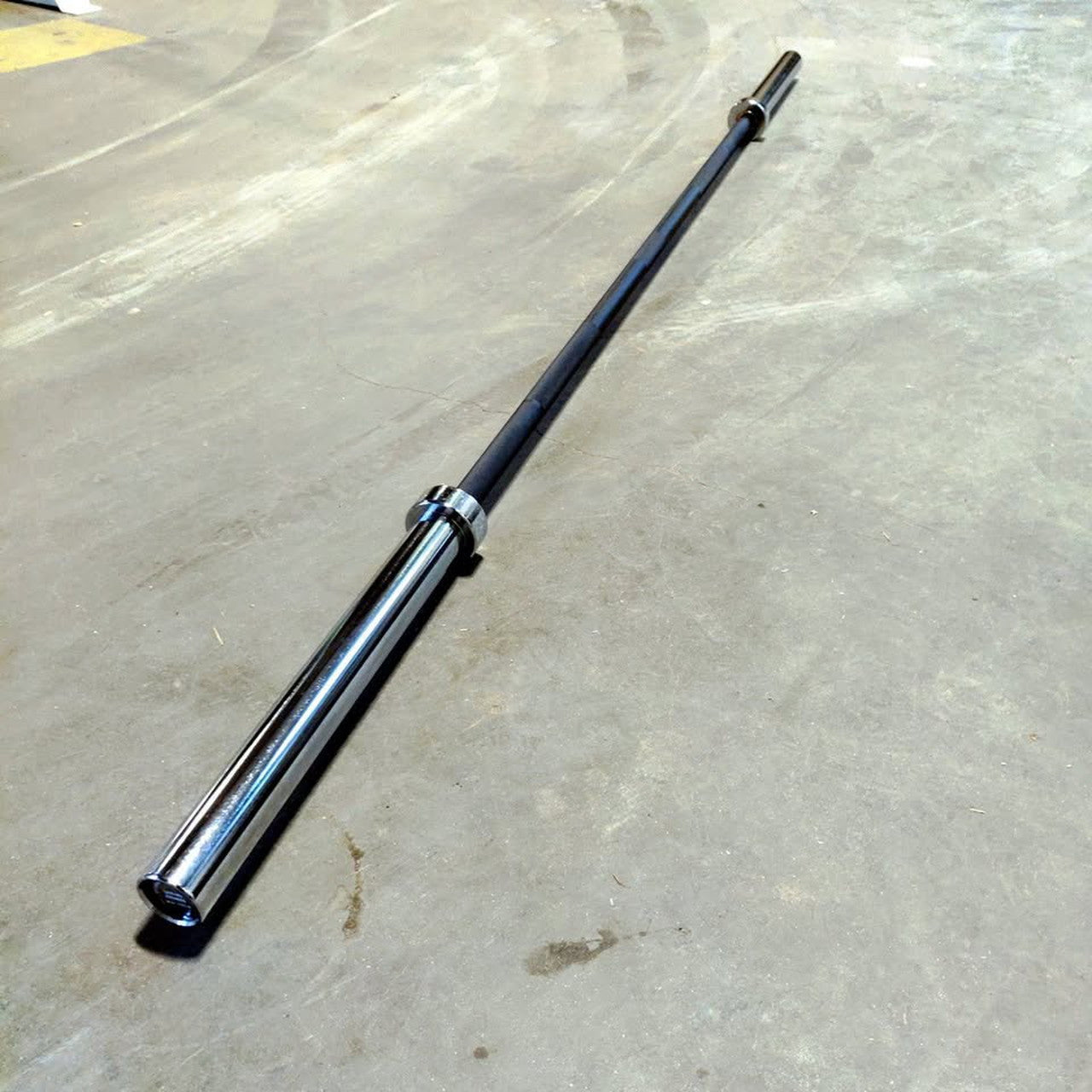 USED Men's Olympic Zinc Plated CrossTraining Commercial Barbell