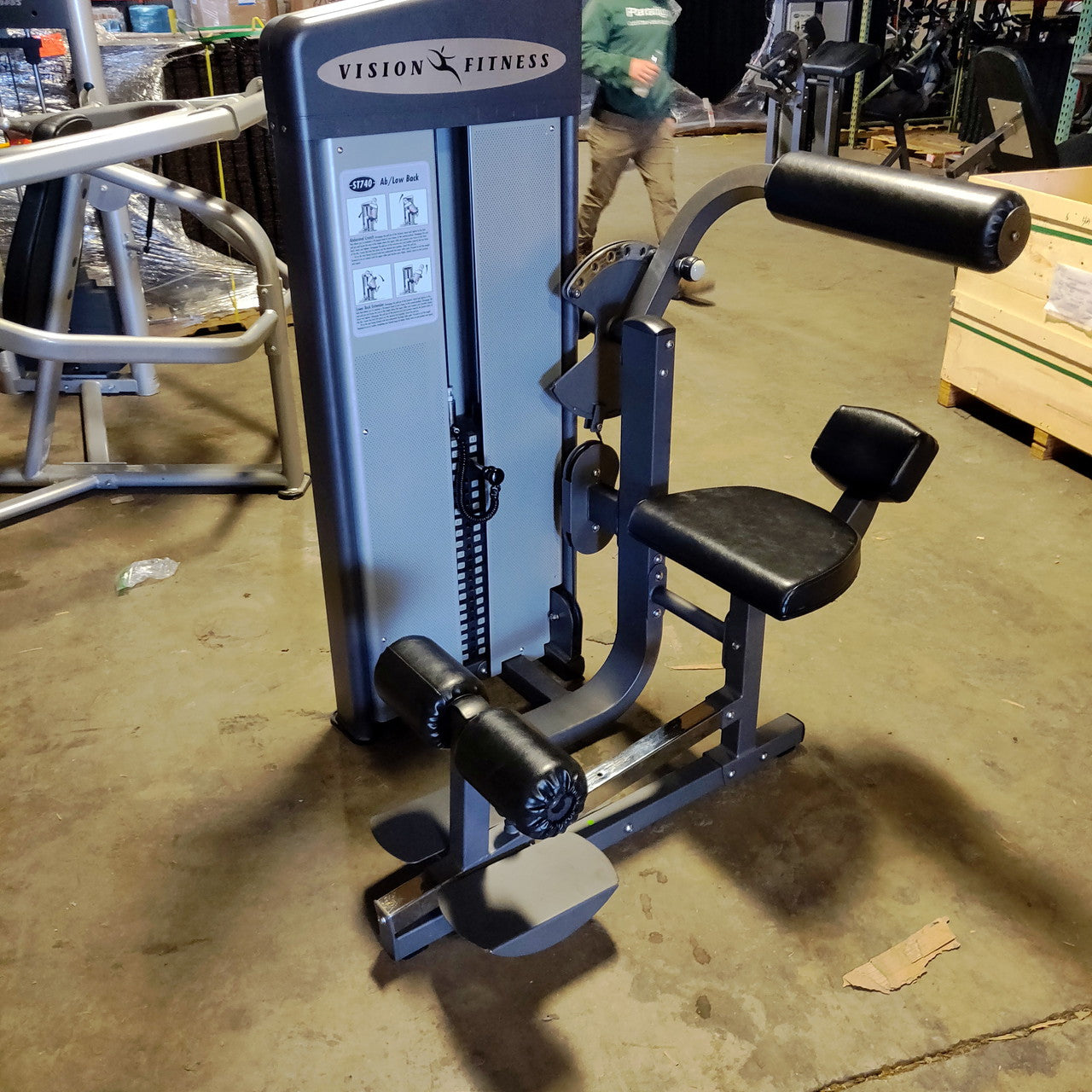 Reconditioned : Vision Fitness Ab/Low Back Combo Model ST740